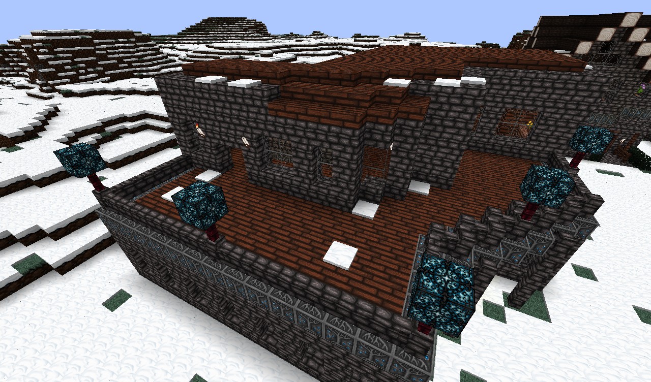 The Rich Man's House (unfurnished) Minecraft Map