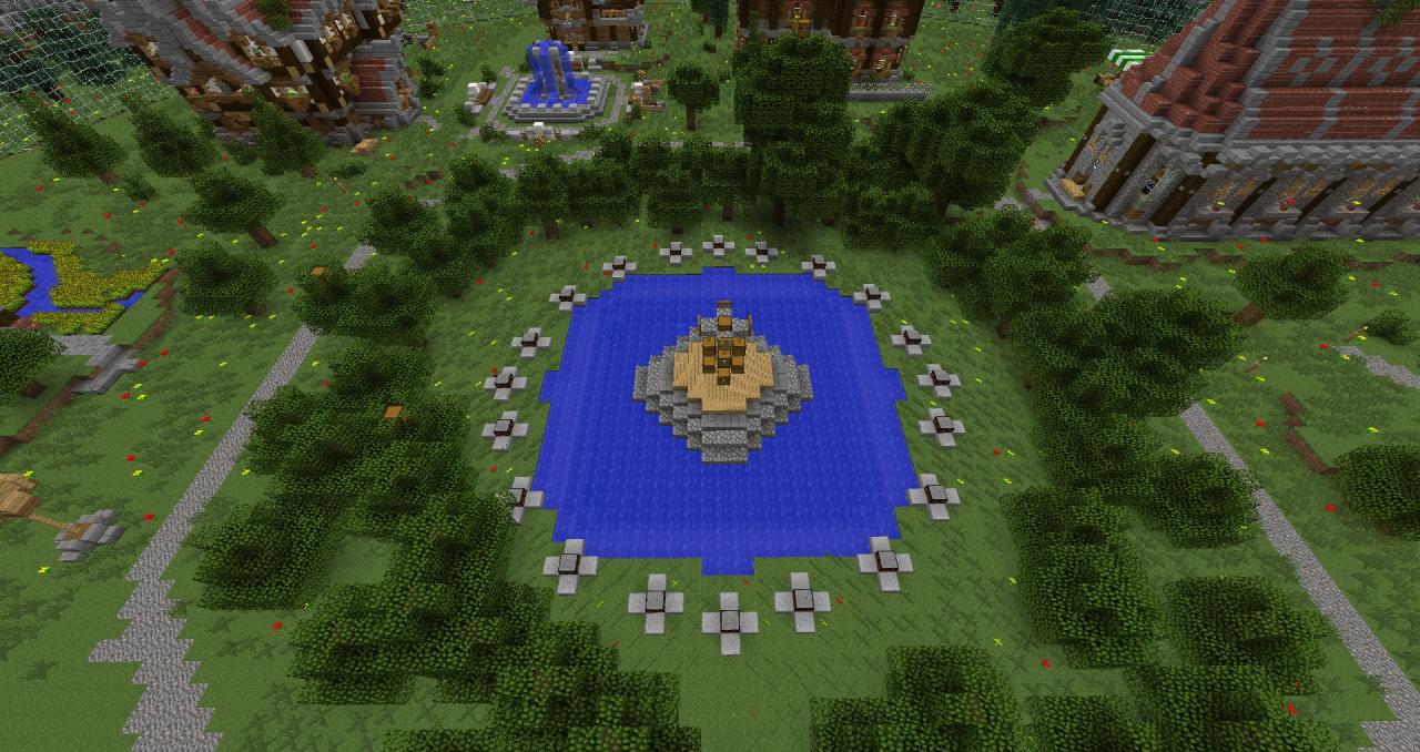 WhiteHaven PvP. Hunger Games Map Minecraft Map