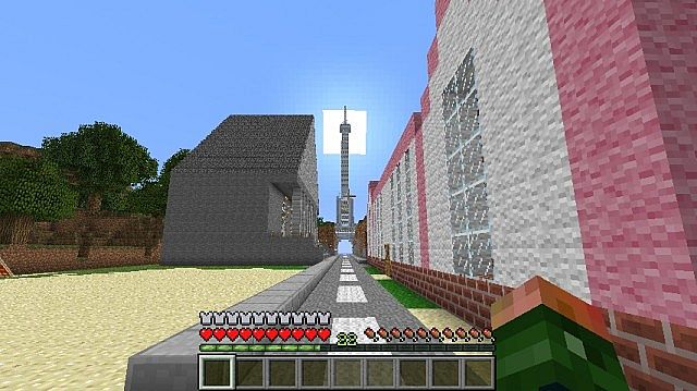 My very first minecraft map! rollercosters and more! Minecraft Map