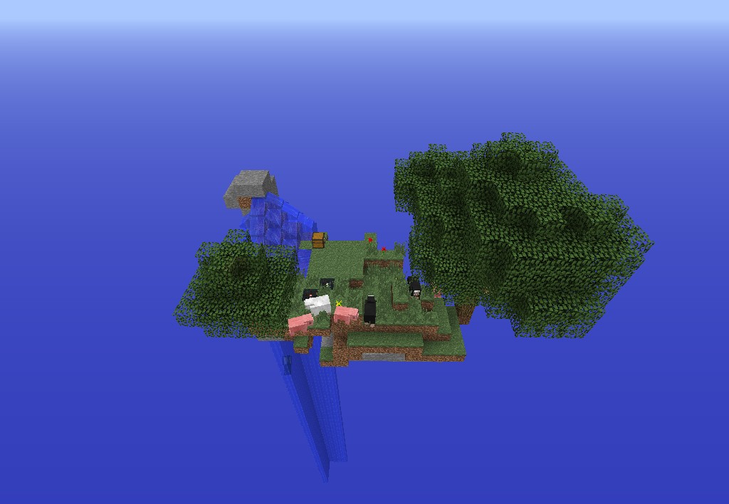 skyblock survival Minecraft Map