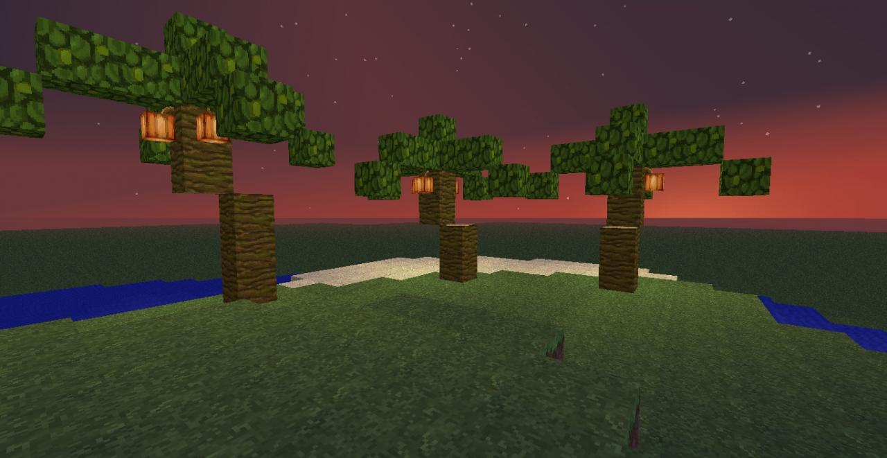 Tropical island Minecraft Map