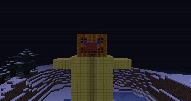 BIG MAN EXPOLSION Minecraft Map