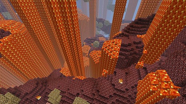 Hell prominence Minecraft Map