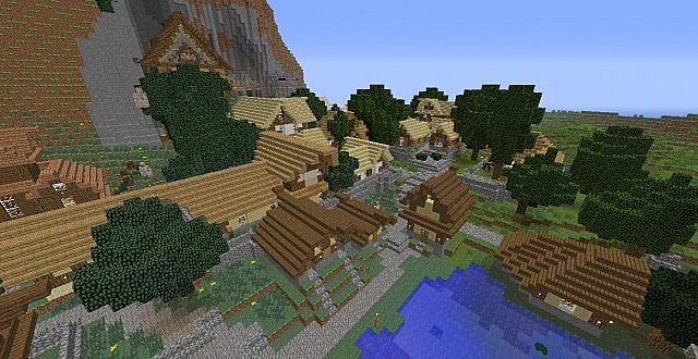 A Little Town Minecraft Map