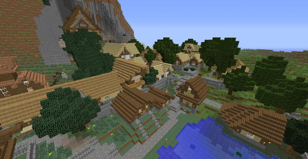 A Little Town Minecraft Map