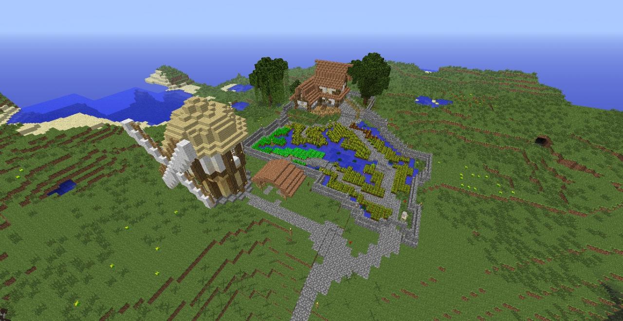 A Little Town Minecraft Map