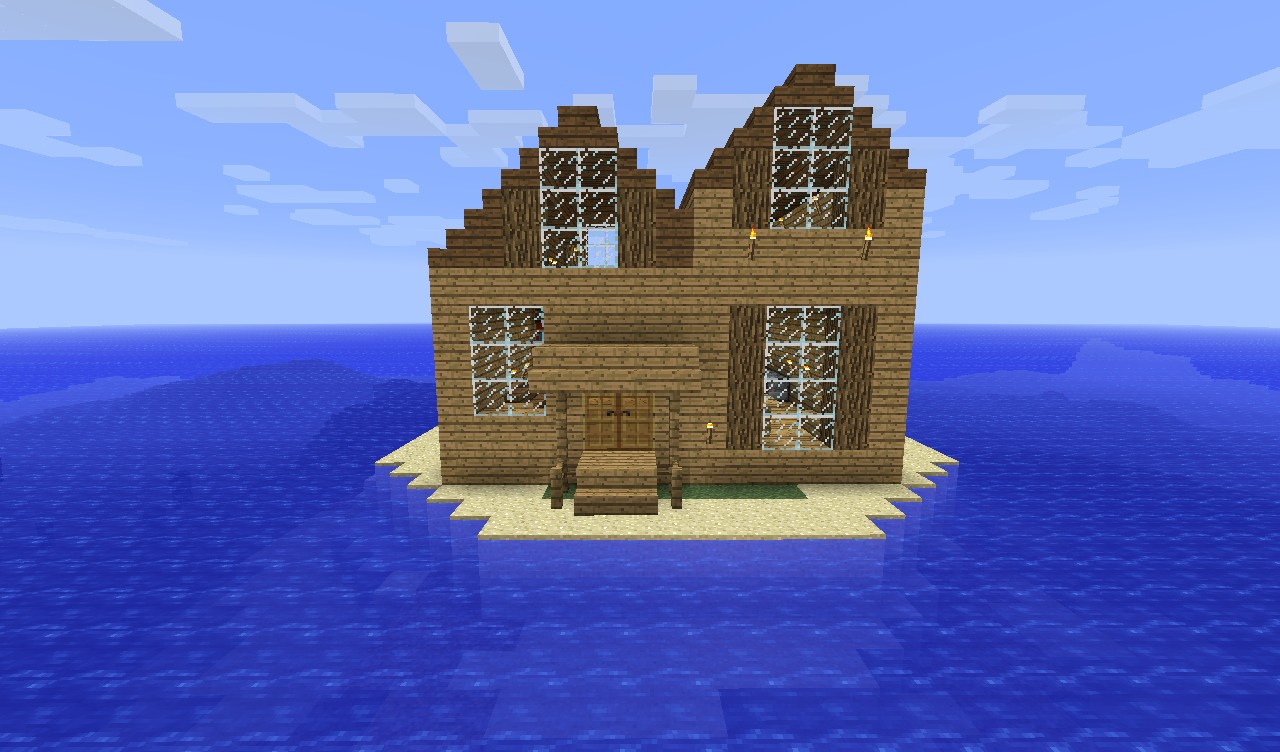 Island House Minecraft Map