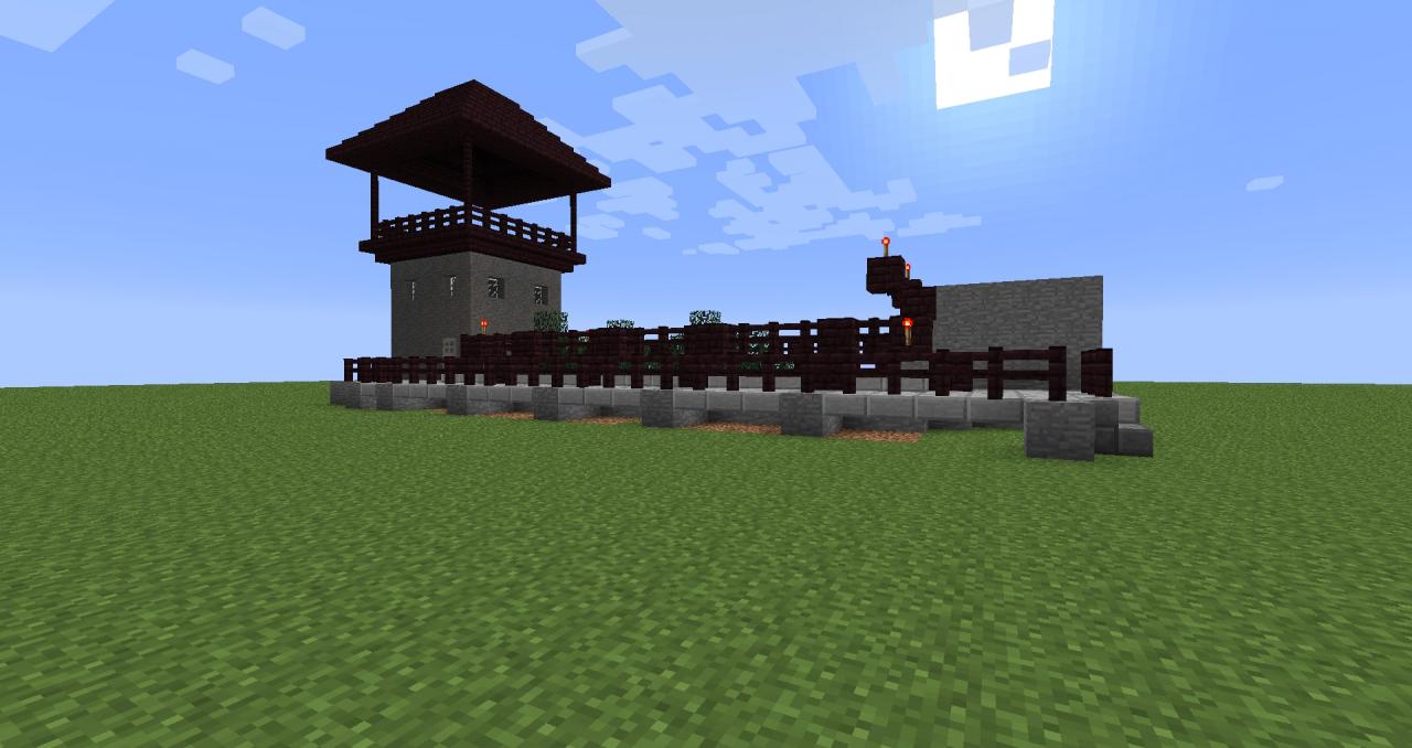 Jurassic Park Raptor Cage Minecraft Map