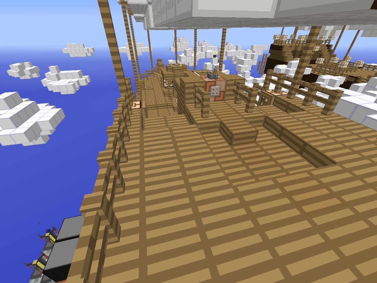 Broadside Airship Arena Minecraft Map