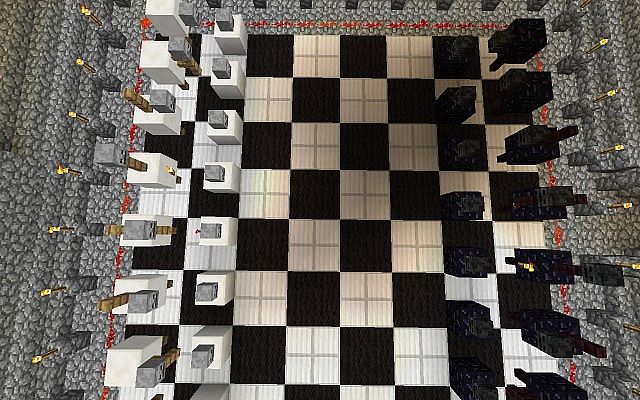 The Giant Chess Board Minecraft Map