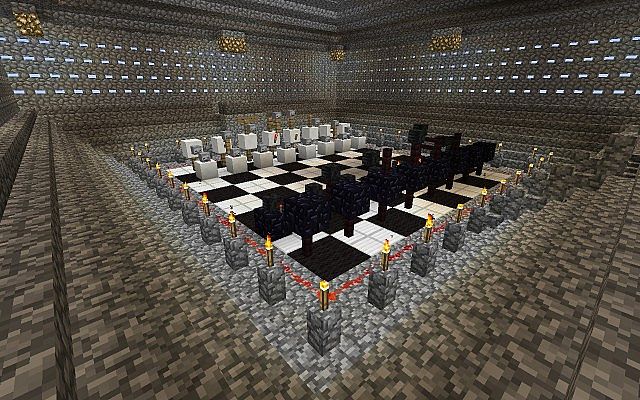 The Giant Chess Board Minecraft Map