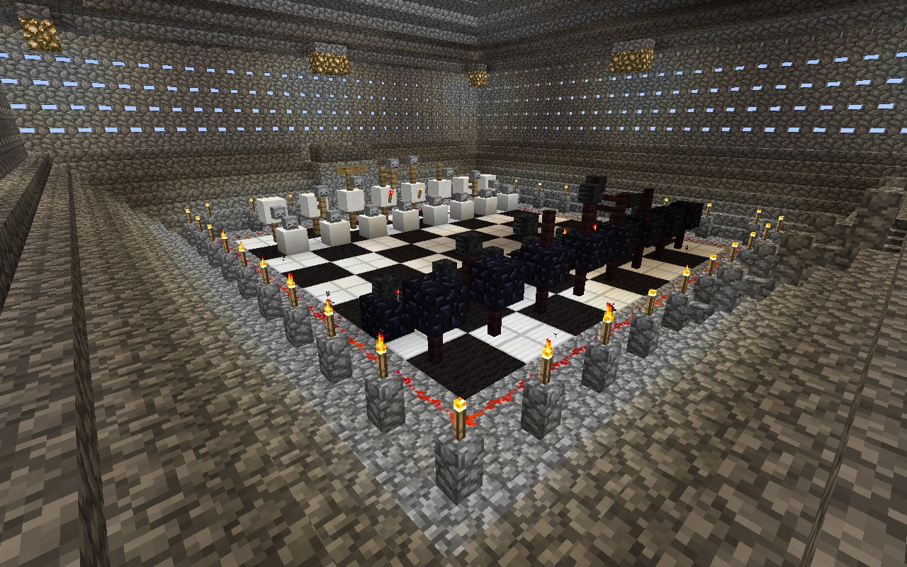The Giant Chess Board Minecraft Map
