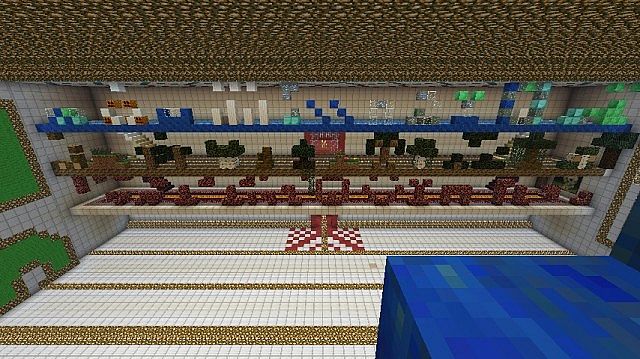 Acher Arena with two teams PvP map Minecraft Map