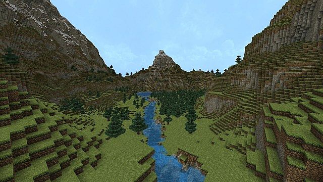 River Valley Raft Ride Minecraft Map