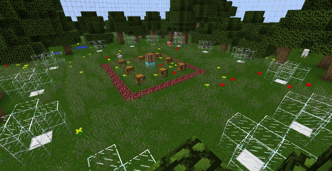 Freaky Forest Hunger Games Minecraft Map