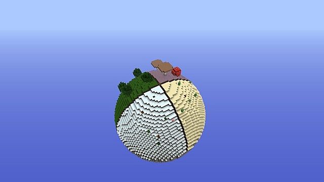 sphere biome survival Minecraft Map