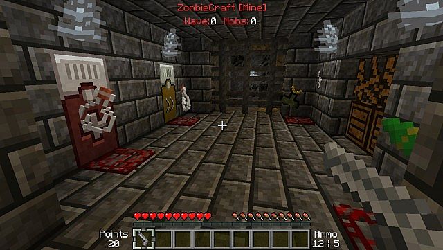 ZombieCraft Mine Minecraft Map