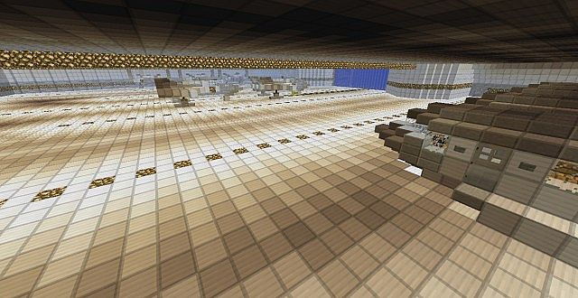 USS/BSS INTERVENTION custom starship Minecraft Map