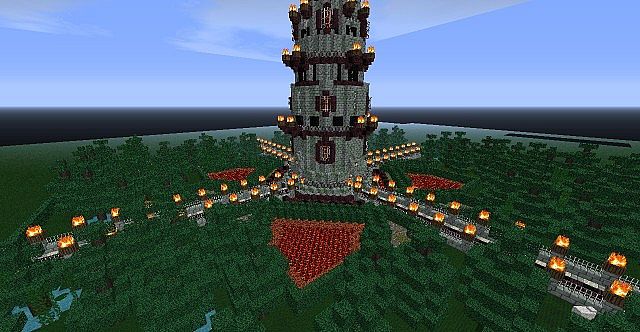 Dark tower Minecraft Map