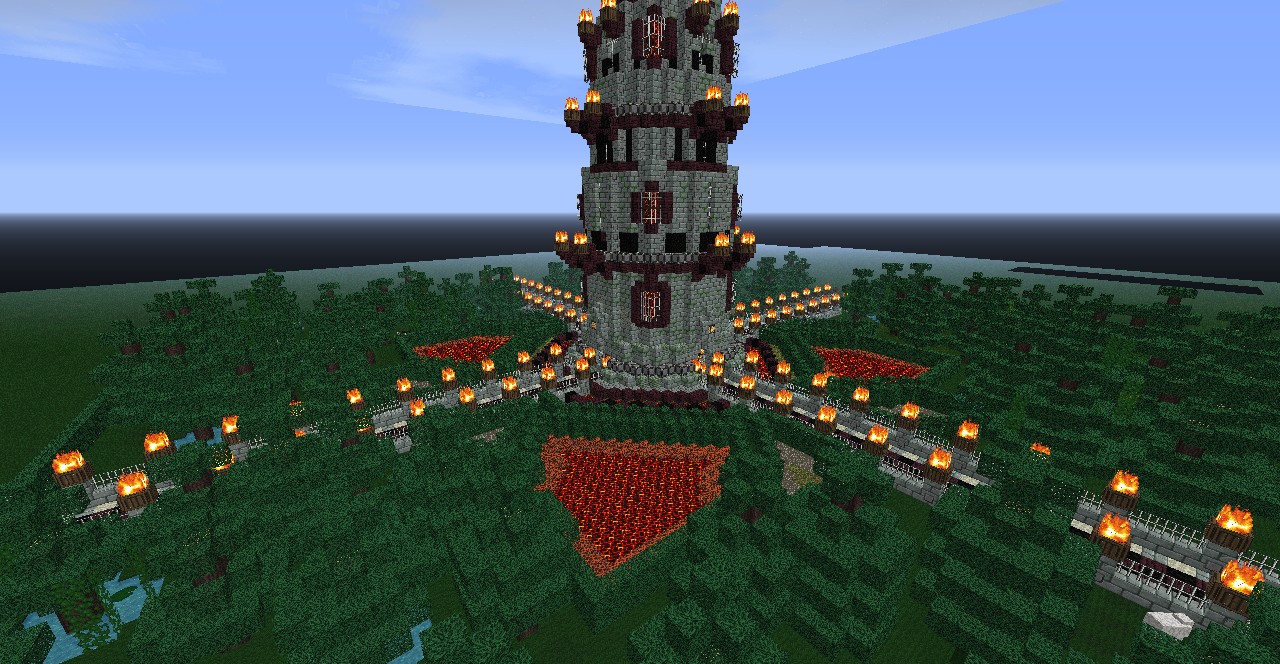 Dark tower Minecraft Map