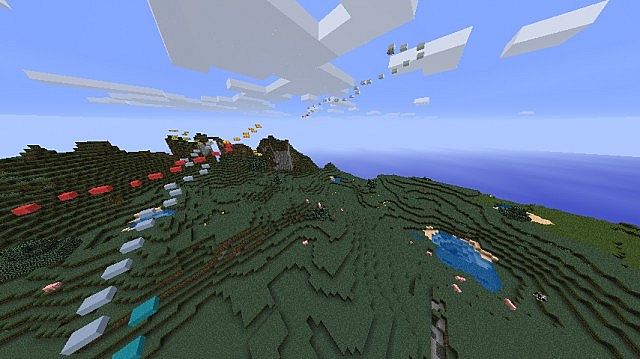 Super Sprint Parkour! (A Minecraft Parkour Sprint Map) Minecraft Map