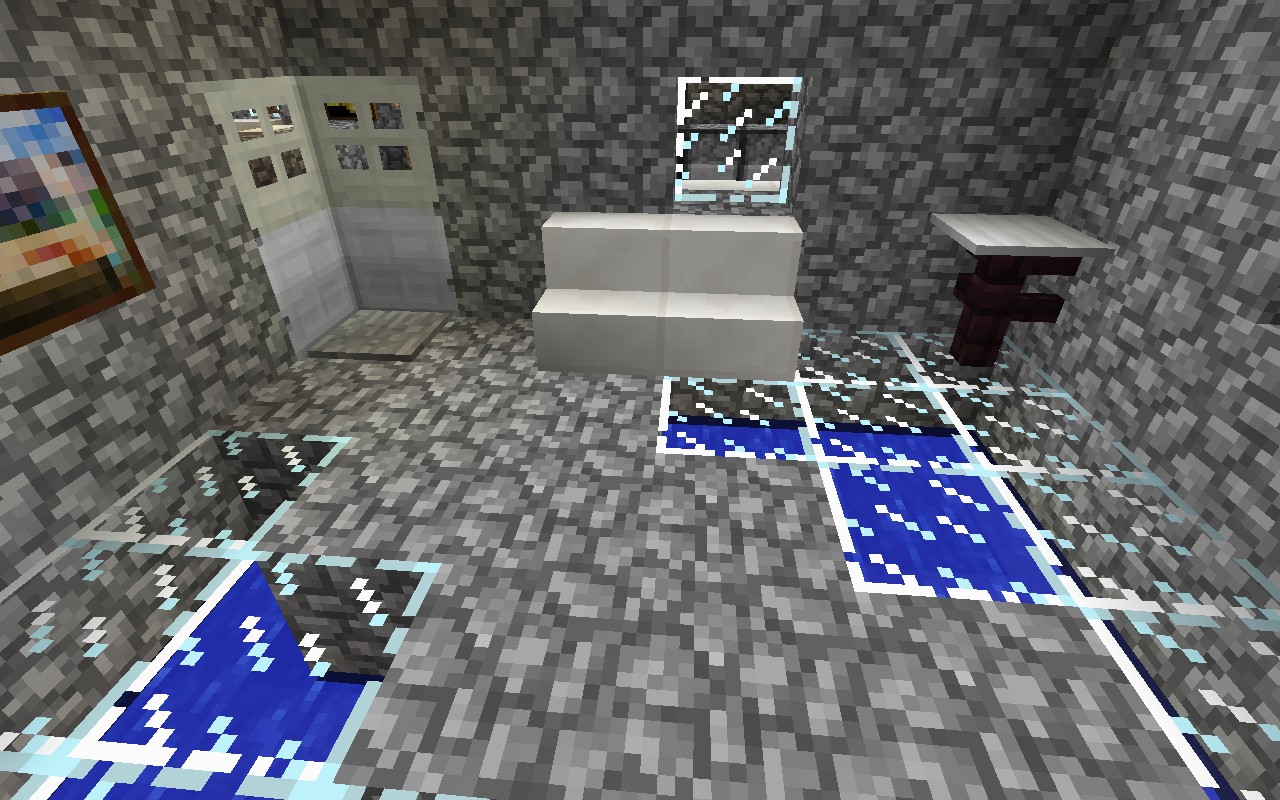 Modern Water House Minecraft Map