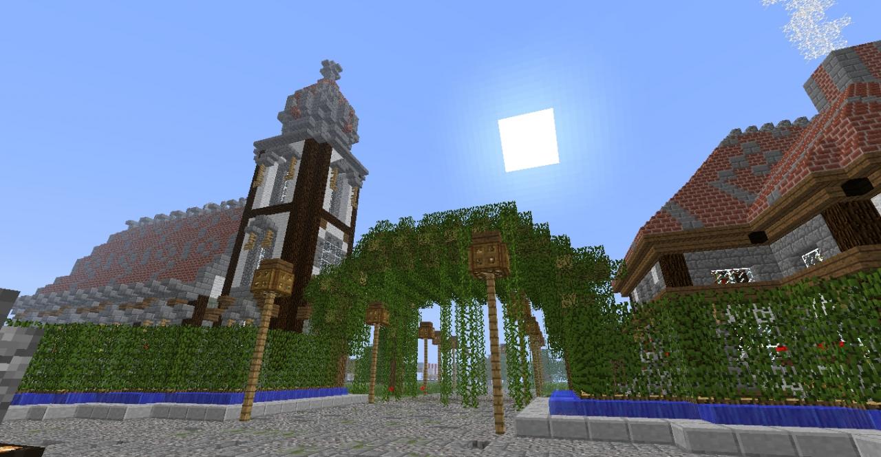 MMORPG Server world! Minecraft Map