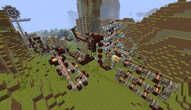 Rube Goldberg Machine Minecraft Map