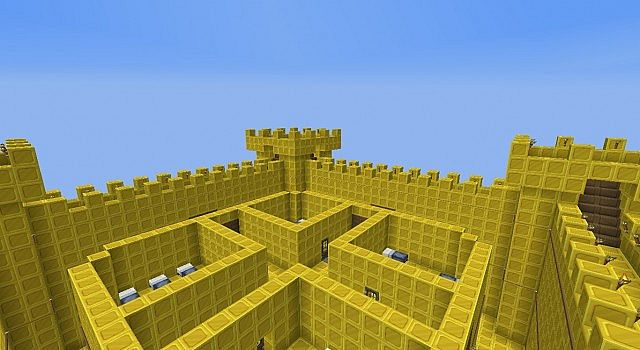 Gold Castle Minecraft Map