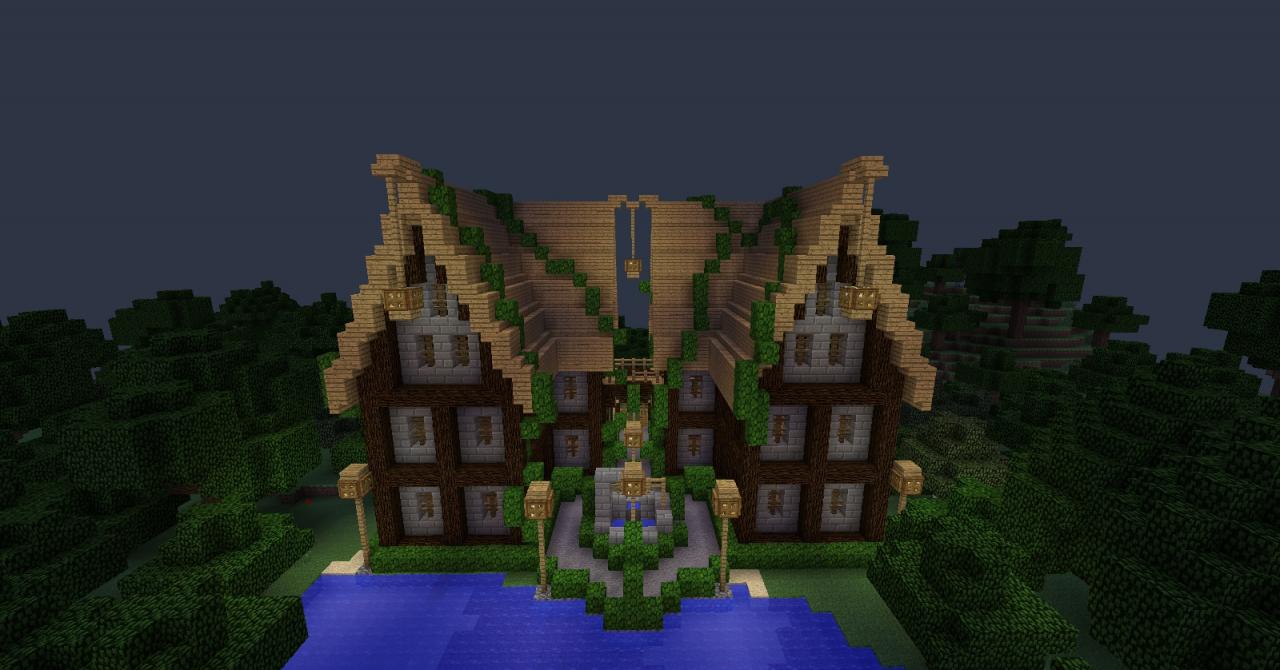 Double House Minecraft Map