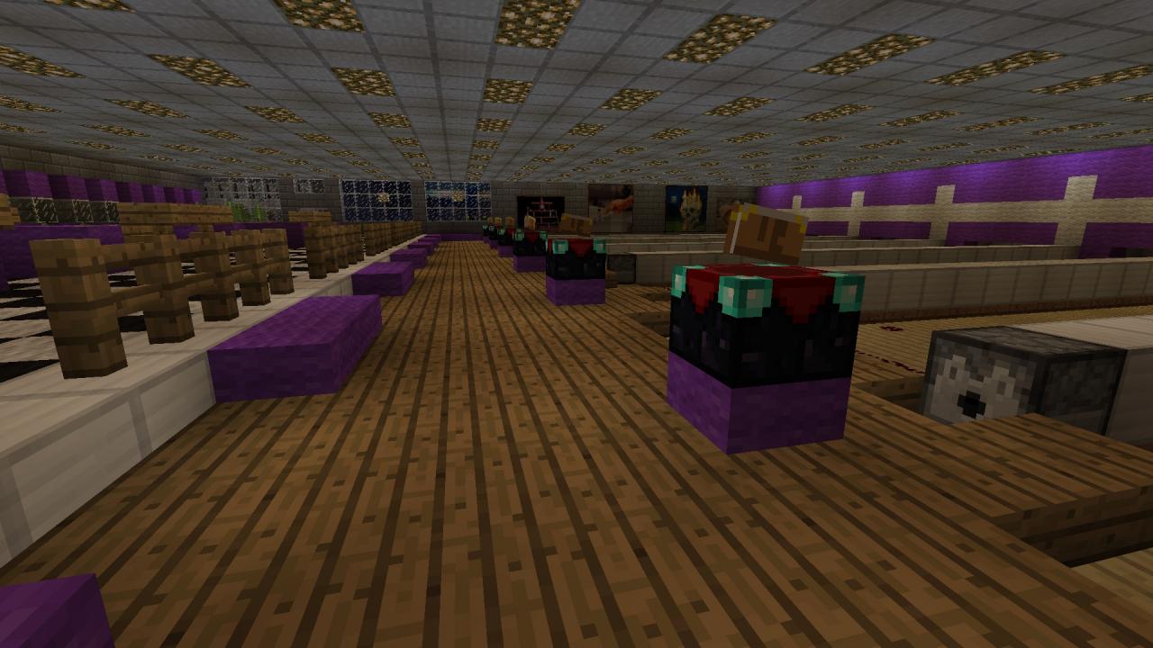 bowling alley Minecraft Map