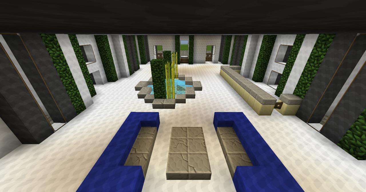 modern hotel Minecraft Map
