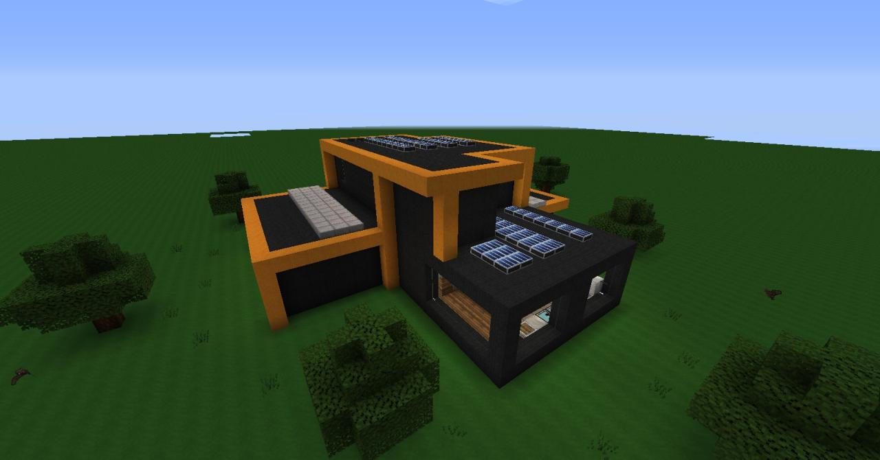 Blaze- A Modern home Minecraft Map