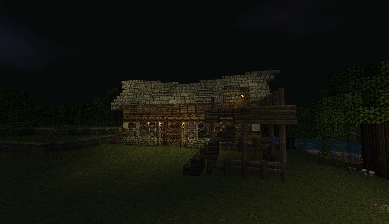 medieval granary Minecraft Map