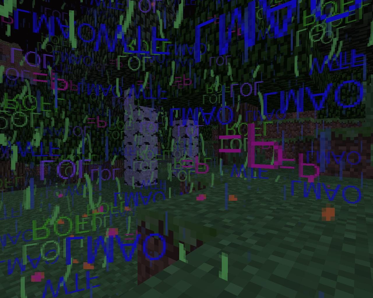 AnonymousCraft (weirdest texture pack!) WARNING: Makes Creepers ...