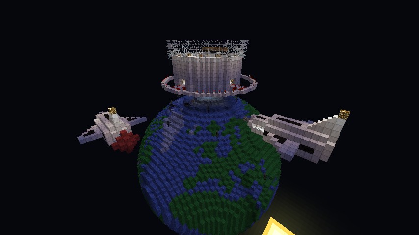 Space command Center Minecraft Map