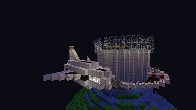 Space command Center Minecraft Map