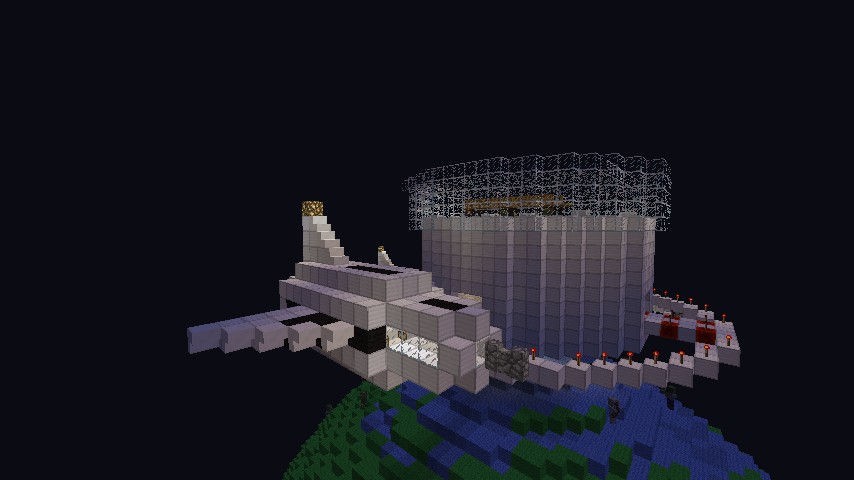 Space command Center Minecraft Map