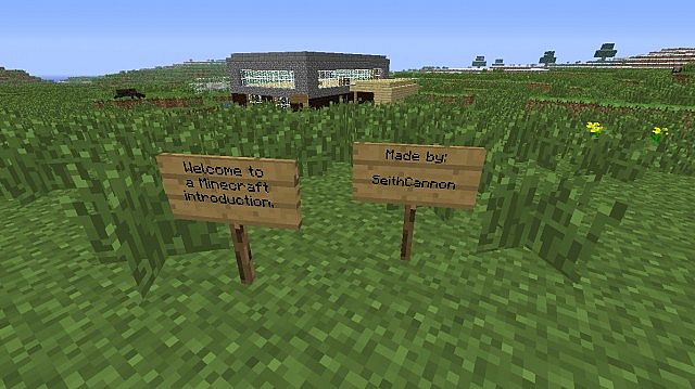 An introduction to Minecraft Minecraft Map