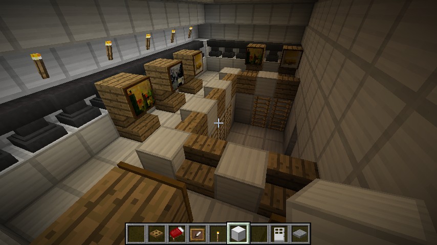 The Shuttle in Space Minecraft Map