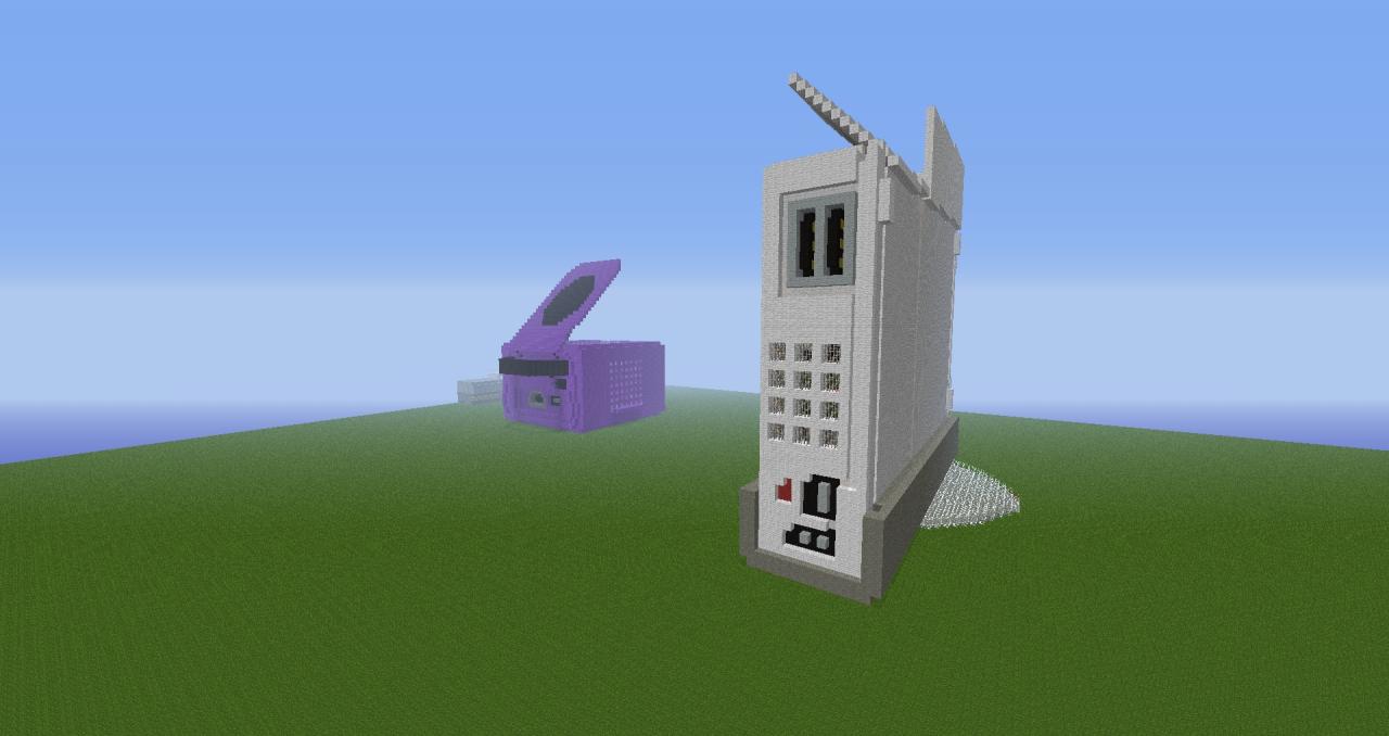 Nintendo Wii Minecraft Map