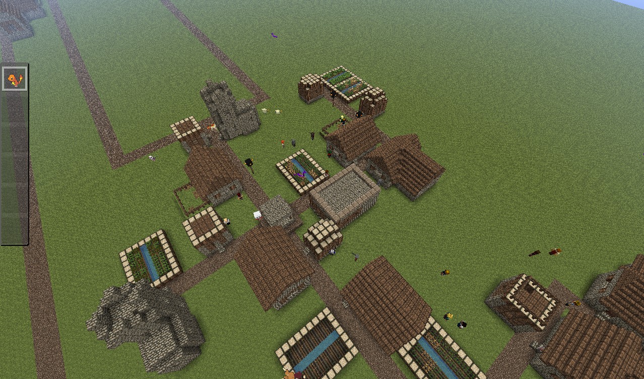 Large Village Minecraft Map