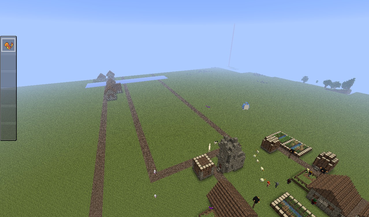 Large Village Minecraft Map