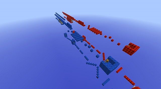 parkour race Minecraft Map