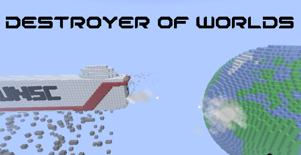 'Destroyer of Worlds' Cannon Minecraft Map