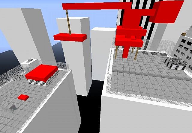 Minecraft Mirror's Edge Minecraft Texture Pack