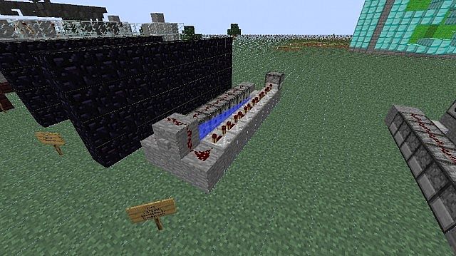 Redstone weapons Minecraft Map