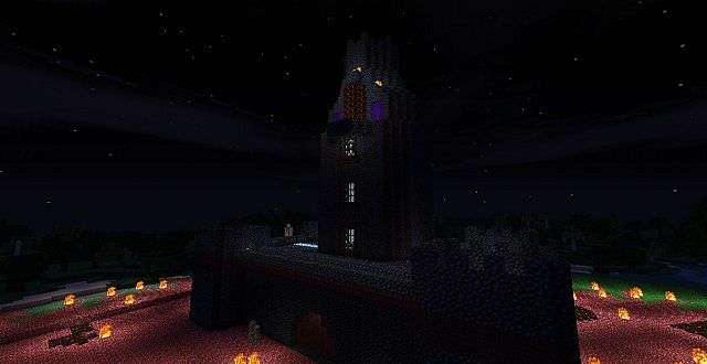 Evil castle with small world (6 photos) Minecraft Map