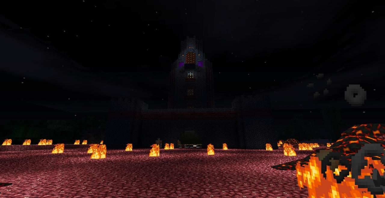 Evil castle with small world (6 photos) Minecraft Map