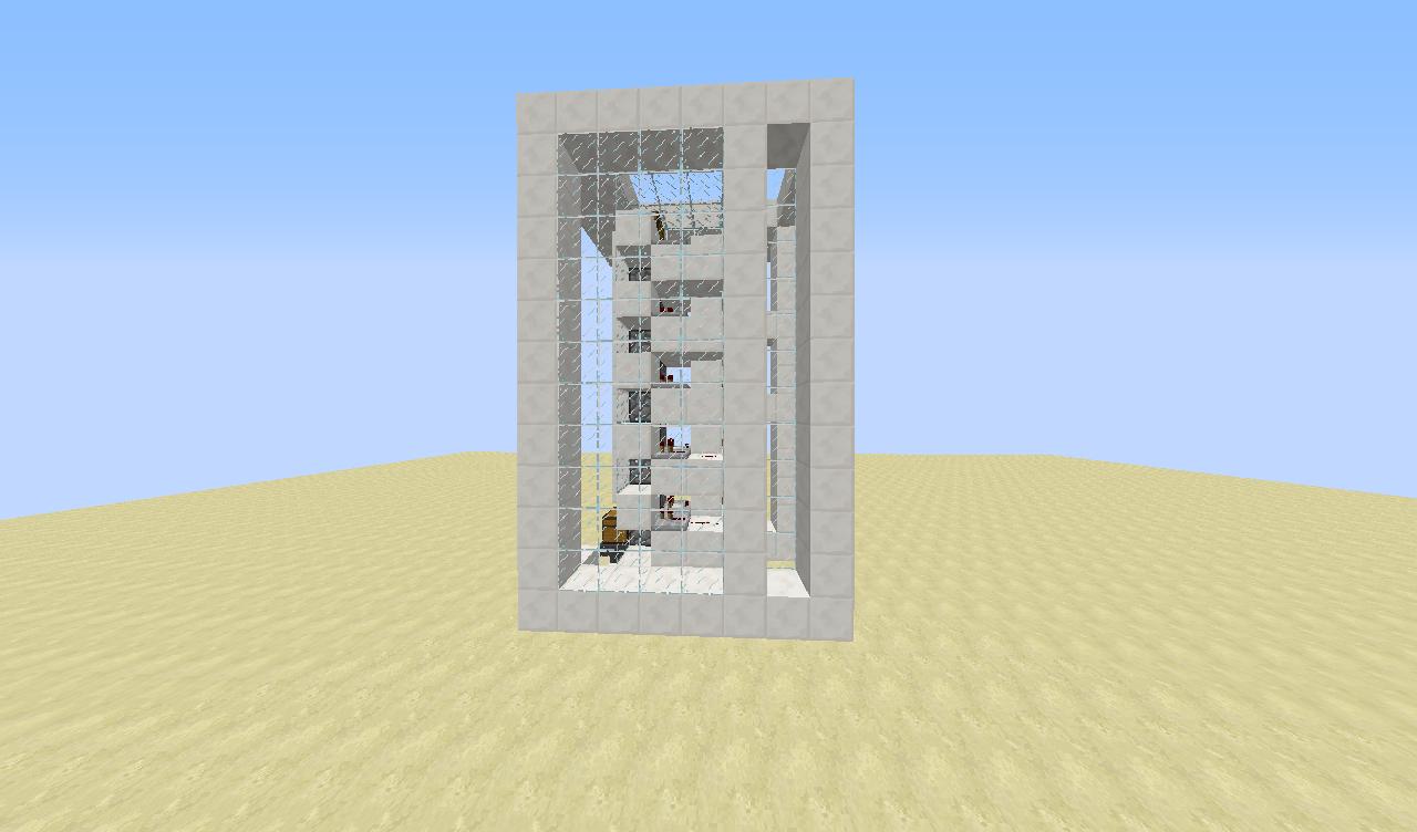 Item Elevator [Expandable] (Original) 2x5 Minecraft Map